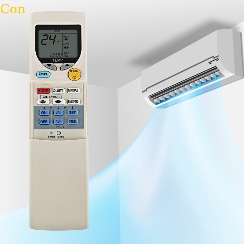 Con AC Remote Control Aircon Air Conditioner Light Weight White AC ...