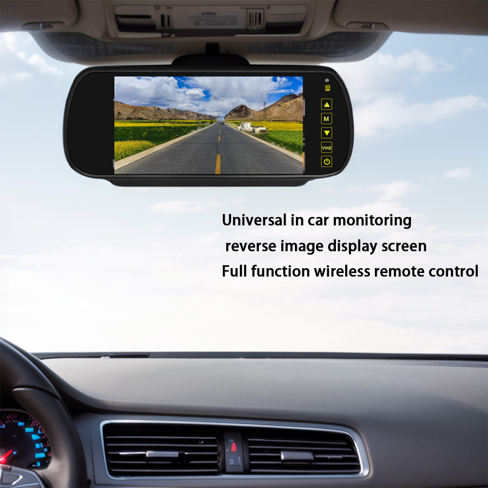 7 Inch LCD Screen Car Reverse Rear View Backup Camera Car TV Display ...