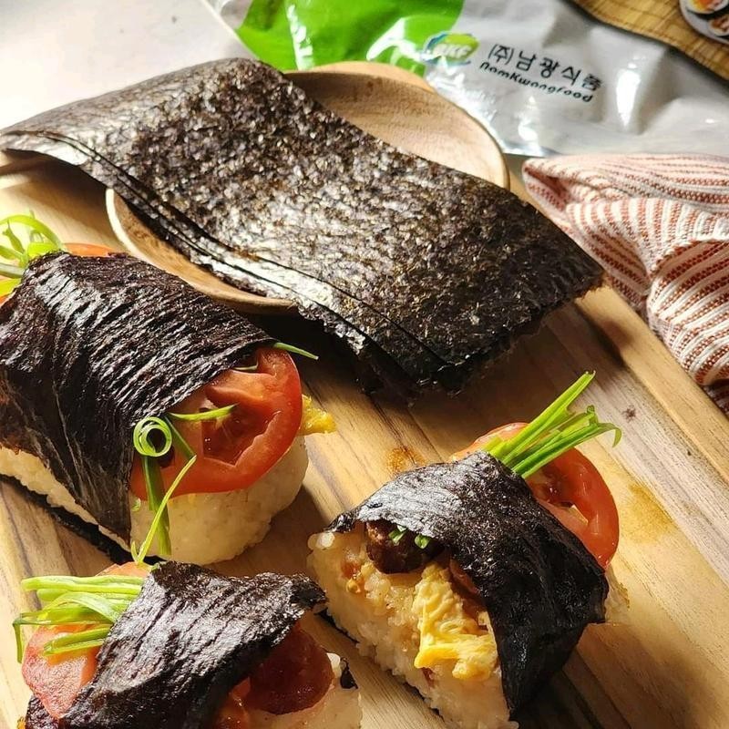 Namkwang Roasted Laver kimbap wrapper 10pcs Big Sheets | Shopee Philippines