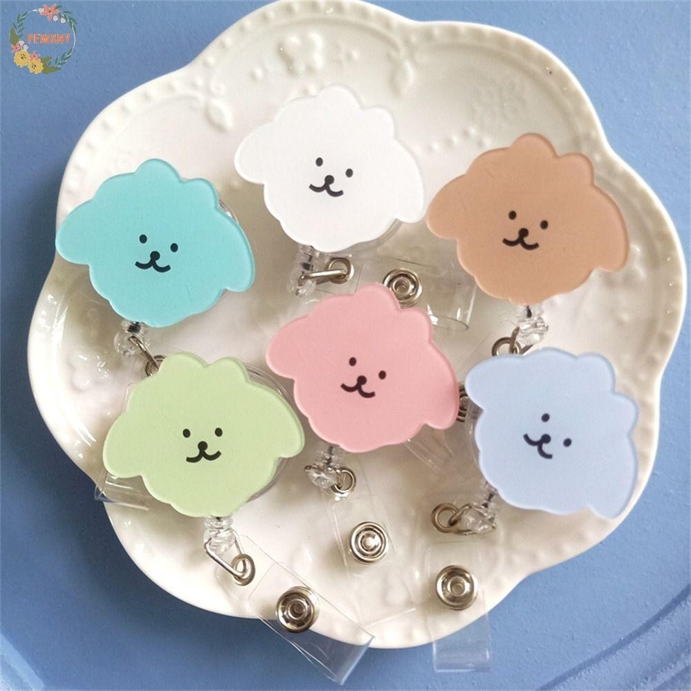 PEWANYZZ Nurse Badge Reel, Chest Card Animals Retractable Badge Holder ...