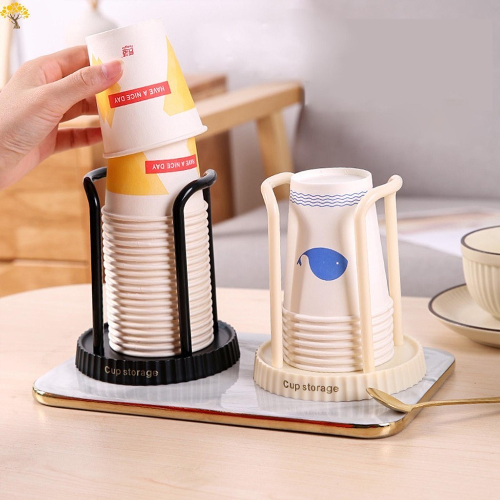 Desktop Disposable Cup Holder Multi-Purpose Desktop Organizer | Shopee ...
