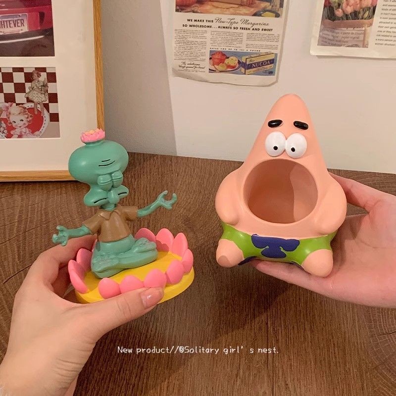 Creative Patrick Stars Pen Pencil Holder Brush Storage Container Desk ...