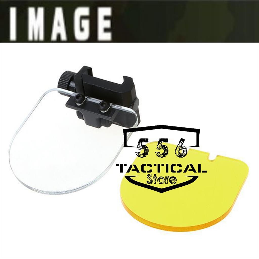 Mica Cover / Scope Protector / kill flash Red Dot Elcan Acog Holosight ...