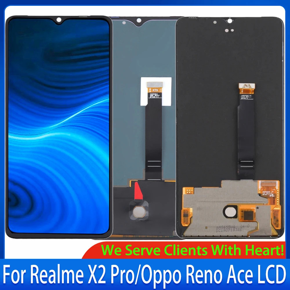 Original AMOLED/OLED For Realme X2 Pro x2pro RMX1931 LCD Display Touch ...