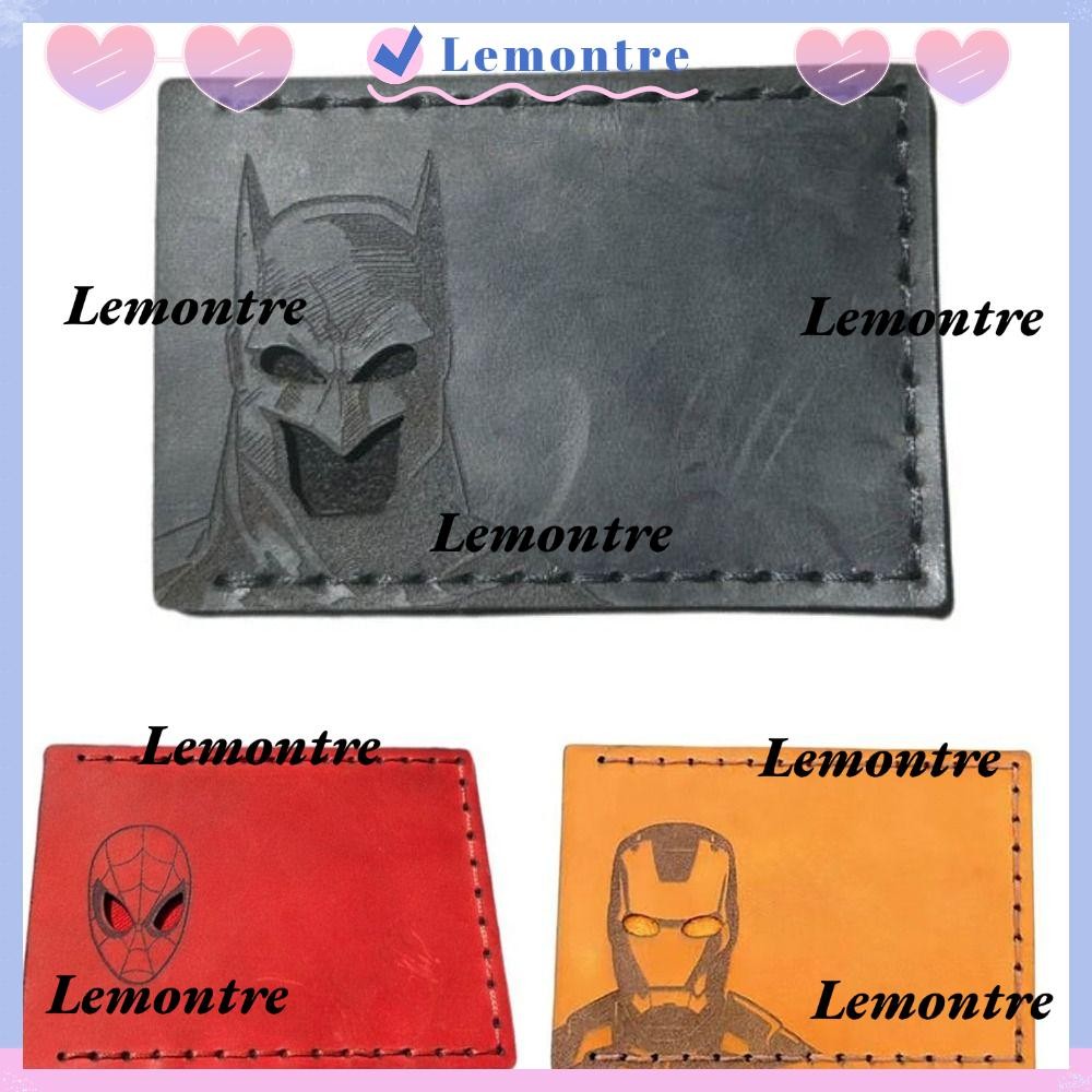 LEMONTRE Driver License Cover, Ultra-Thin Pu Leather Batman ID Card ...