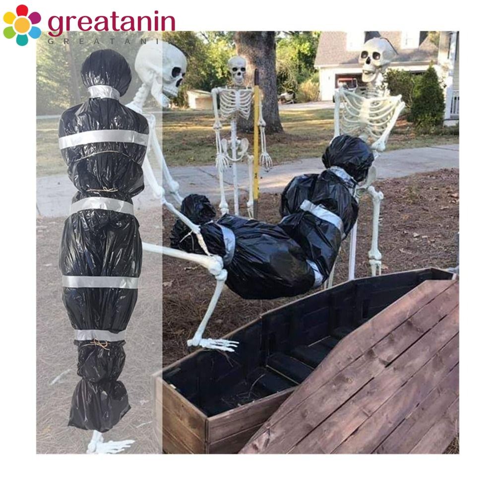 GREATANIN Dead Body Prop, Scary DIY Fake Corpse In A Bag, Halloween ...