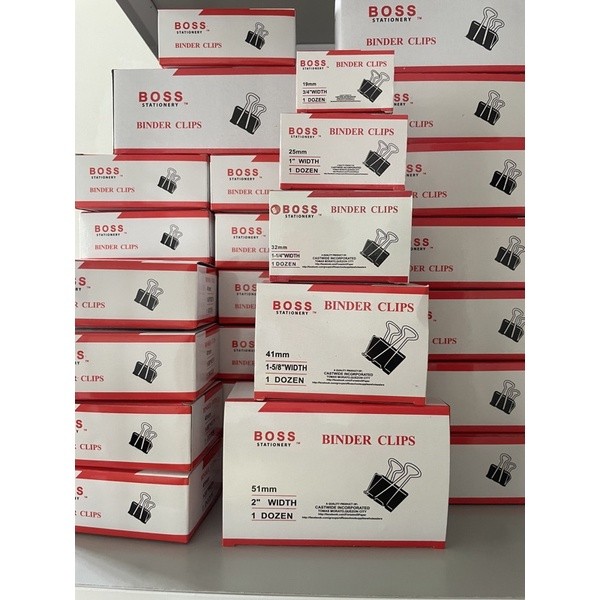 BINDER CLIPS - 12 PCS PER BOX RONDOM BRAND available | Shopee Philippines
