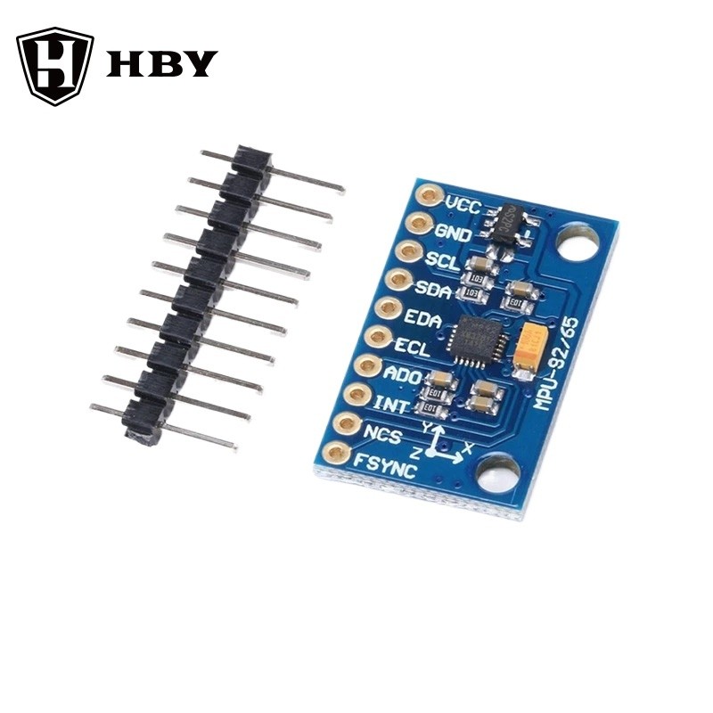 Mpu 9250 Gy 9250 9 Axis Sensor Module I2c Spi Communications Thriaxis Gyroscope Accelerometer