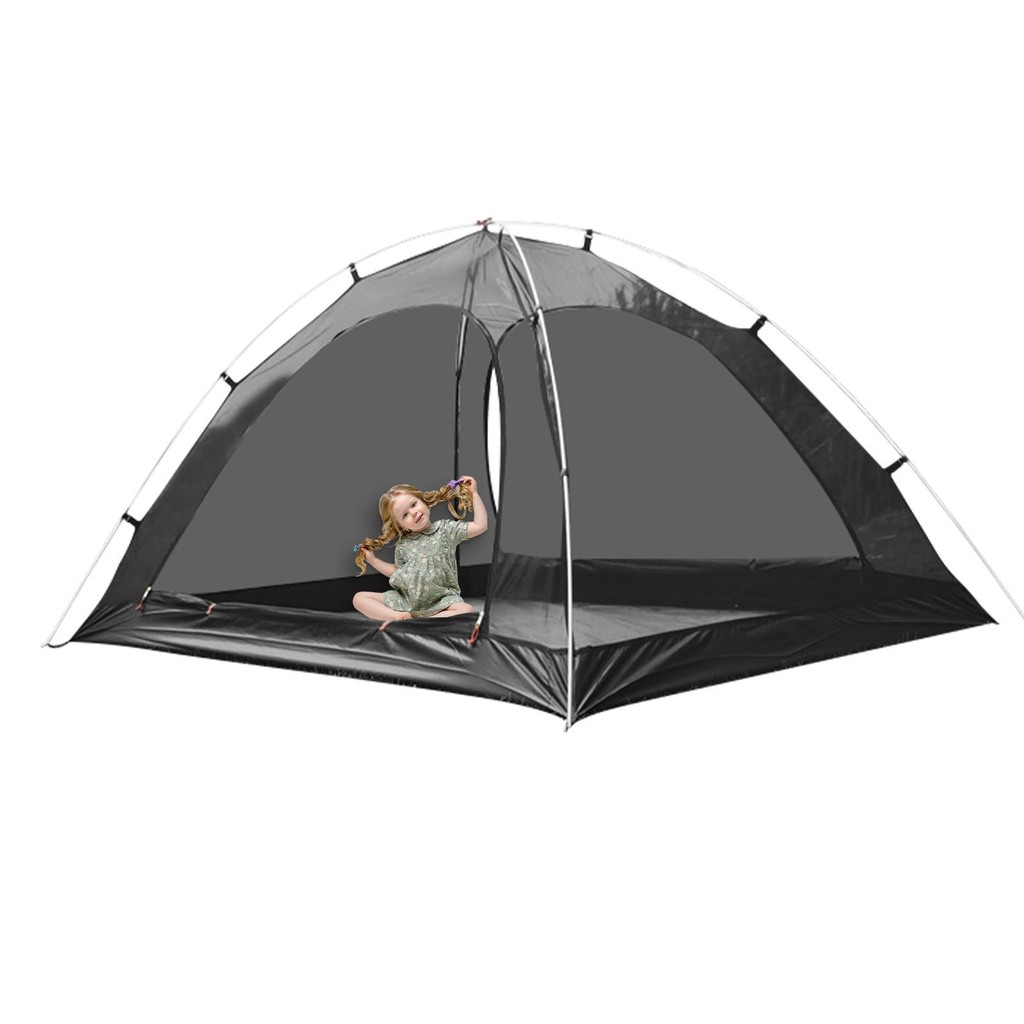 Fly Mesh Tent Portable Fly Netting for 2 Person Mesh Net Tent for ...
