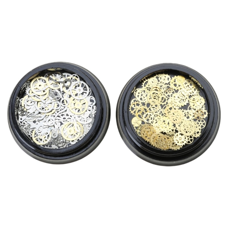 blg Mini Exquisite Cogs Gear Resin Fillers Metal Steampunk Pendant ...