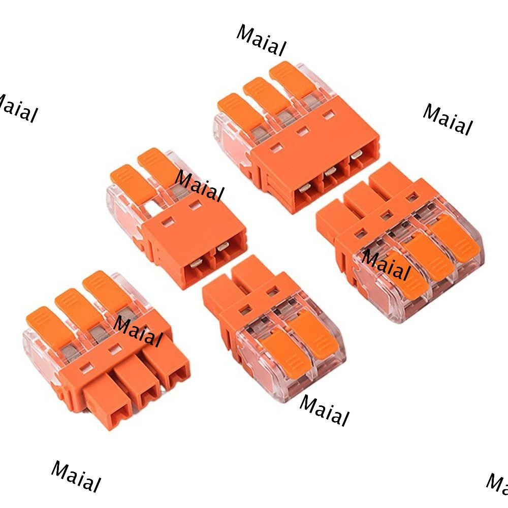 MAIAL Quick Terminal Block, Universal Compact Mini Wire Connector ...