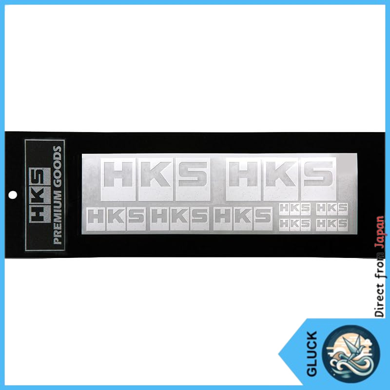 HKS Logo Sticker a la Carte 51003-AK147 White [Direct from Japan ...