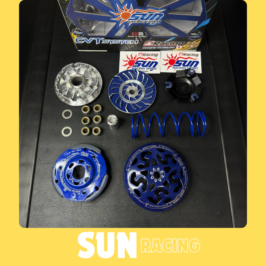 Sun Racing complete cvt set for honda click 125 / 150 | Shopee Philippines