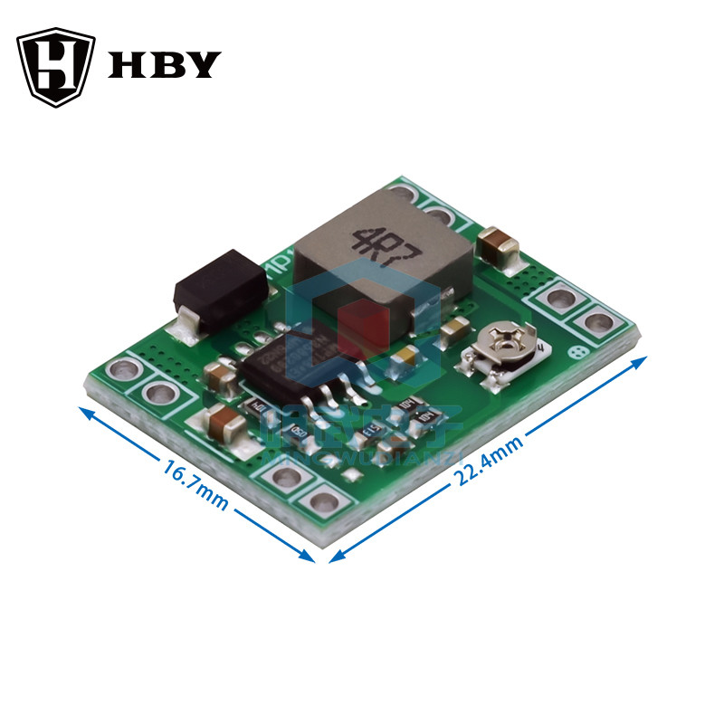 3a Adjustable Step-down Module DC-DC Voltage Regulator Power Supply MP1584EN Ultra Small Size ...