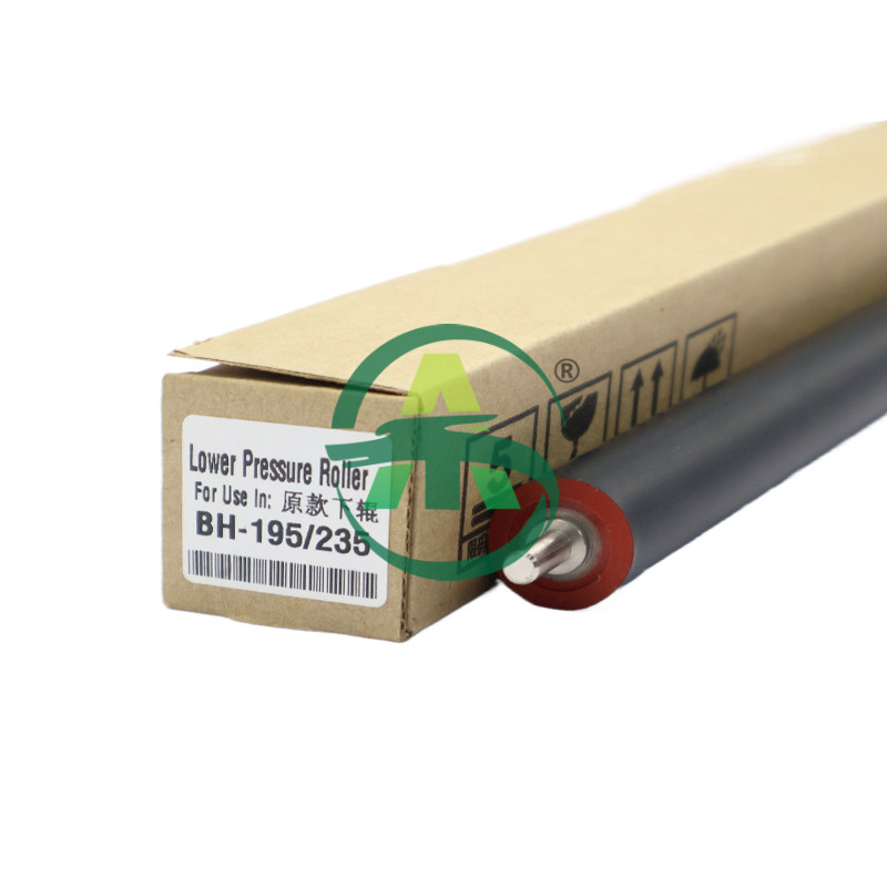 1pcs BH195 235 Lower Fuser Roller Compatible For Konica Minolta Bizhub ...
