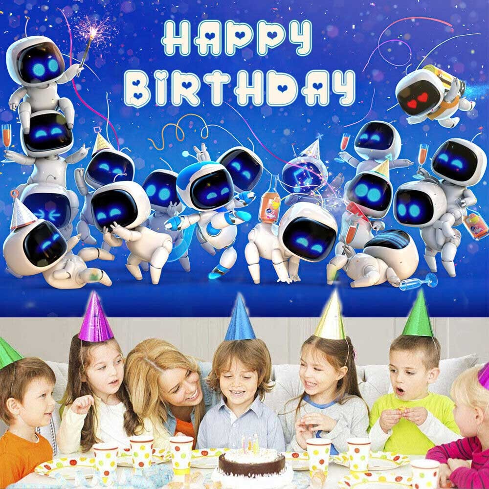 Astro Bot Party Supplies Party Decoration Backdrop Banner Photography ...