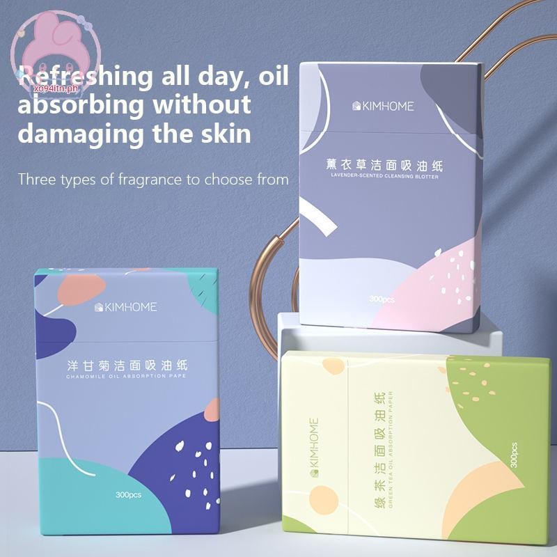 Xo94itn 300 Pcs Facial Oil Control Absorption Sheets Tissue Face Blotg ...