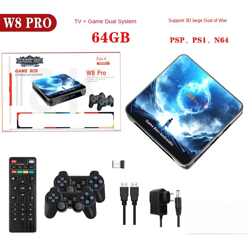 W8 PRO Game Console Cross-Border Dual System TV Game Console Dual ...