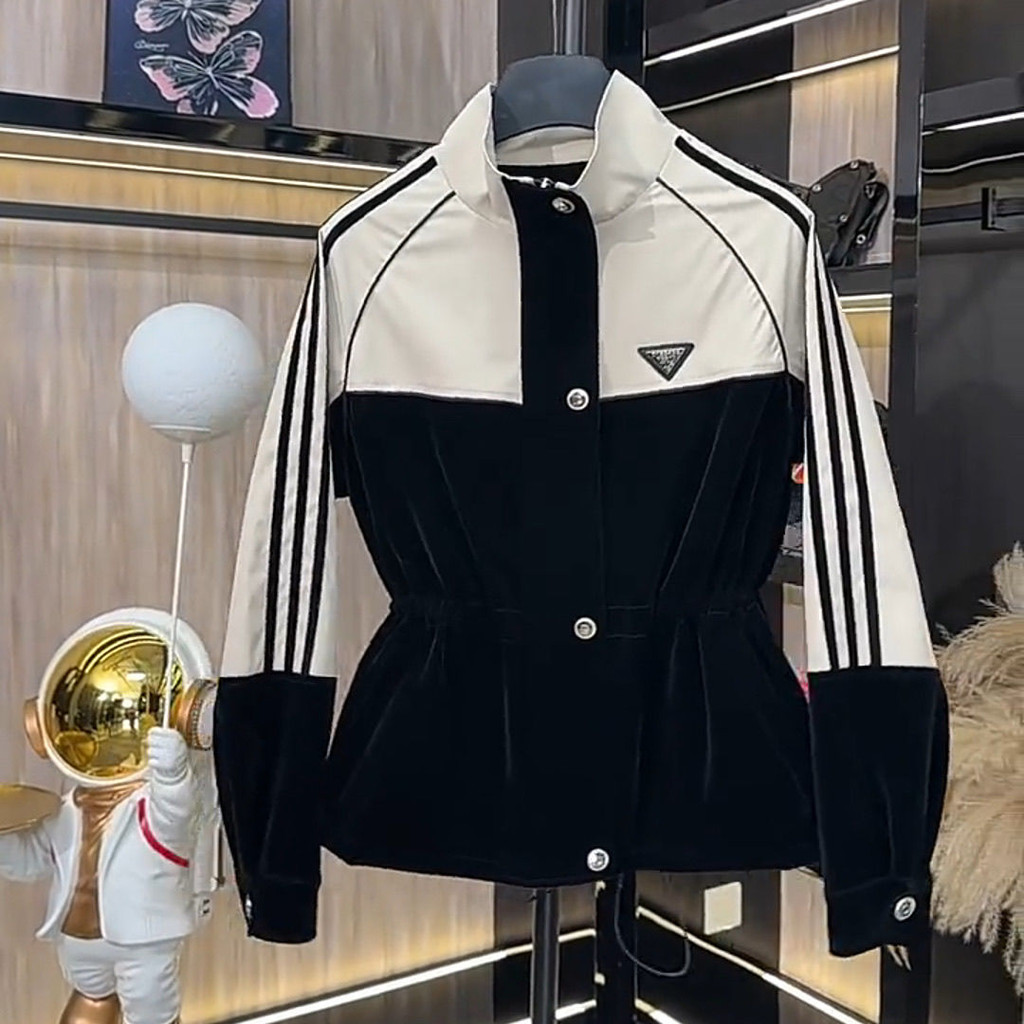 European Goods Fashion New Style Women's Clothing Contrast Color ...