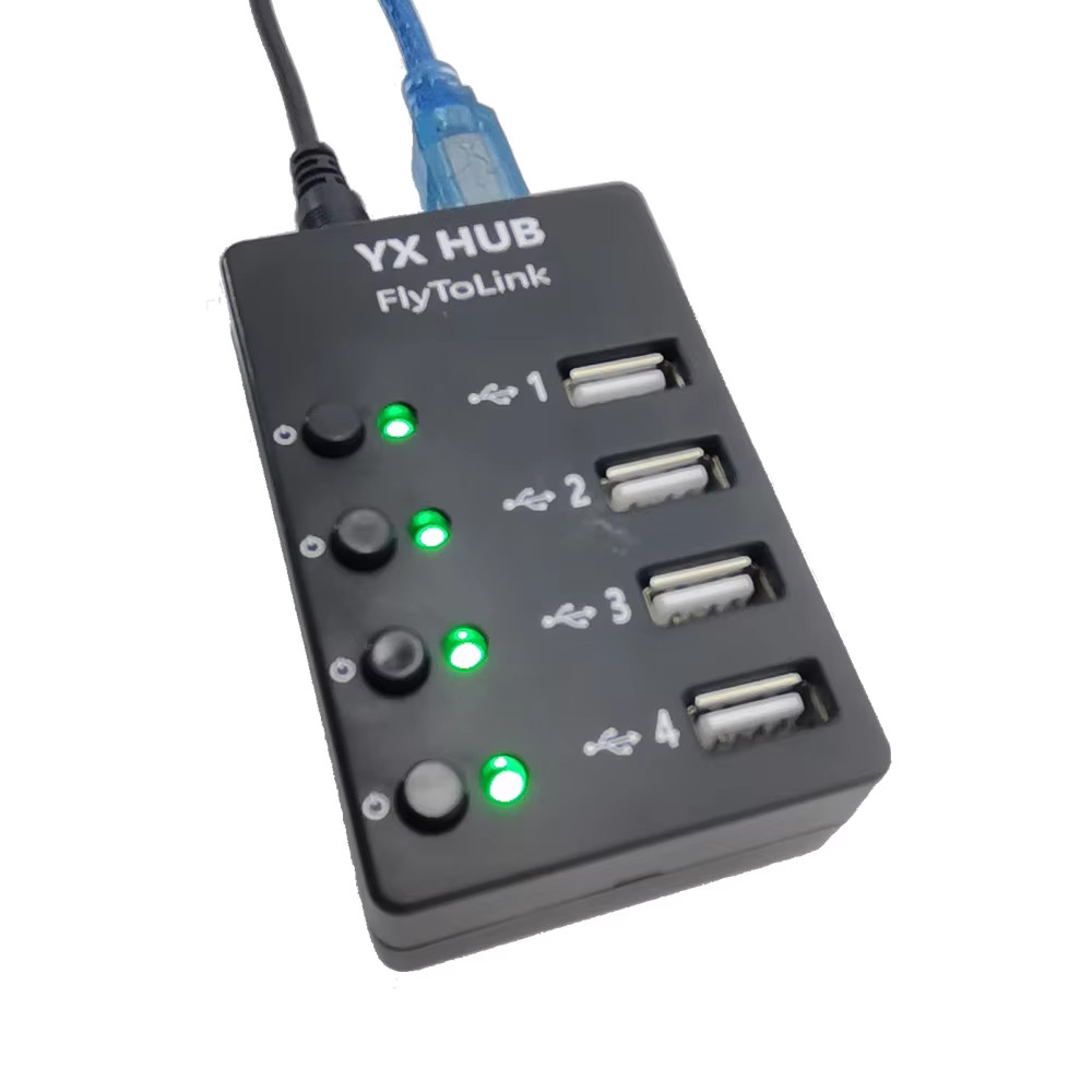Usb To Uart Converter For Easy Serial Communication 4 Port Uart Hub For