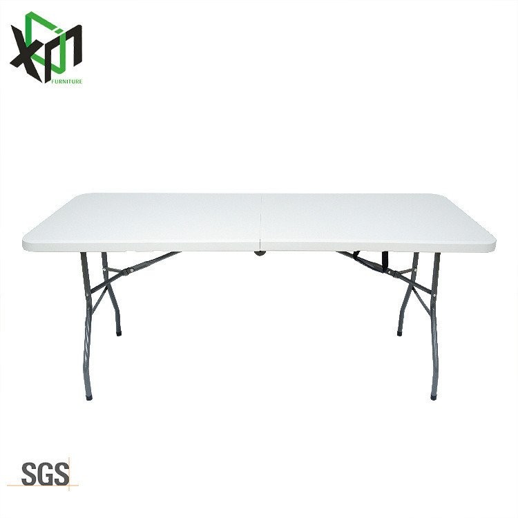 Folding Table Outdoor Portable Stall Exhibition Rectangular Long ...