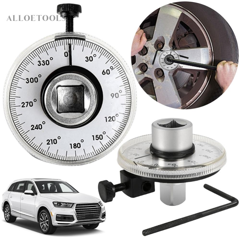 Long Handle Torque Wrench Torque Meter Dial Adjustable Angle Measuring ...