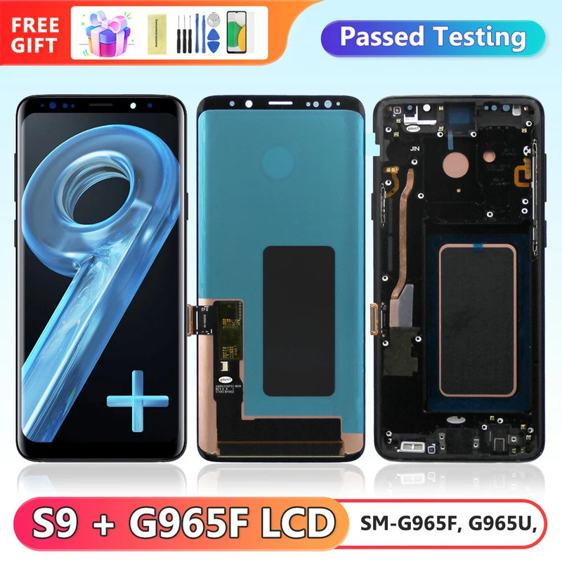 S9Plus Super AMOLED Display Screen for Samsung Galaxy S9 Plus Lcd G965F ...