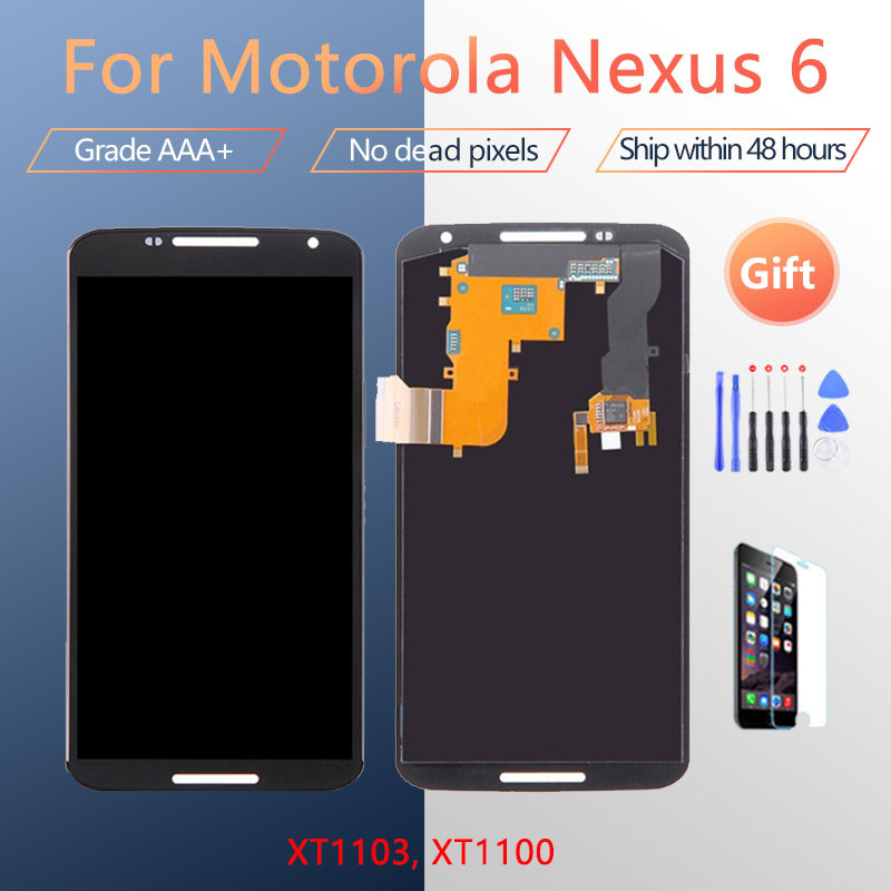 AMOLED Display For Google Motorola Nexus 6 LCD Display Touch Screen ...