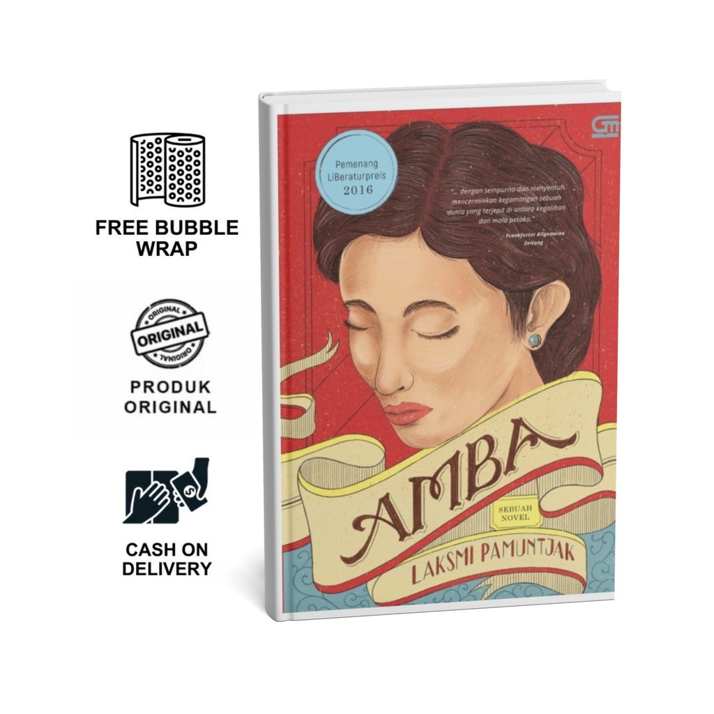 Gramedia Amba Novel by Laksmi Pamuntjak | Shopee Philippines