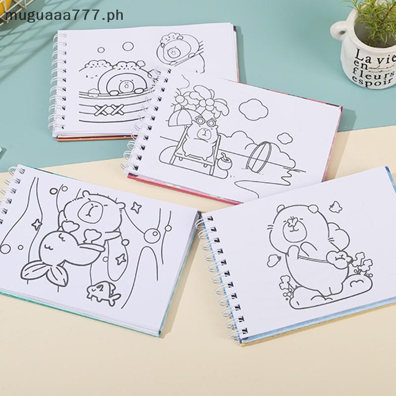 # guaaa # 1 Piece Cute Kapibala Animal Characters Coloring Books ...