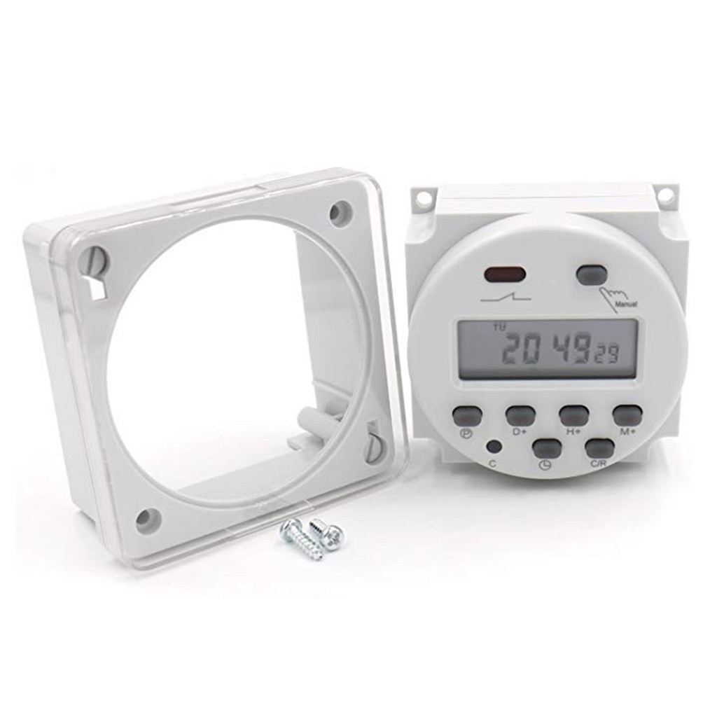 Power Programmable Timer Time Switch Digital LCD Power Programmable ...