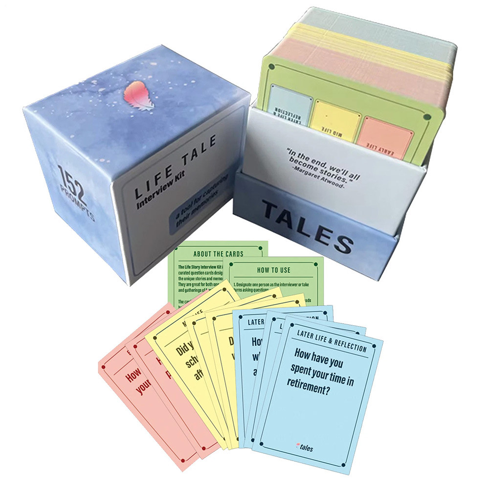 Life Story Interview Kit Life Story Cards Cards 152 pcs Life Story ...