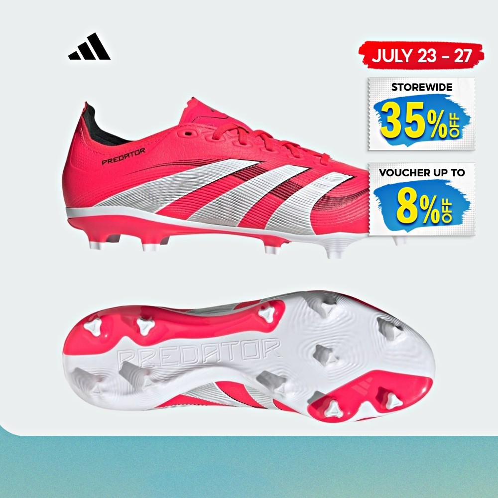 adidas Football Predator League Firm/Multi-Ground Boots Unisex Red ...