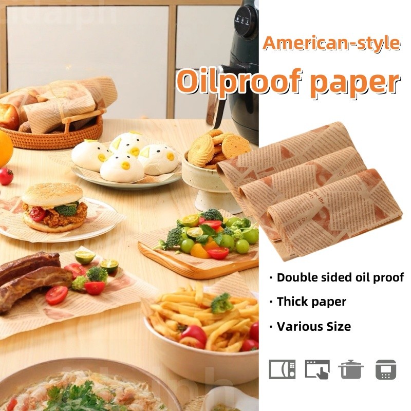 Premium Greaseproof Food Paper Bento Cake Paper Ideal Food Liners Paper ...