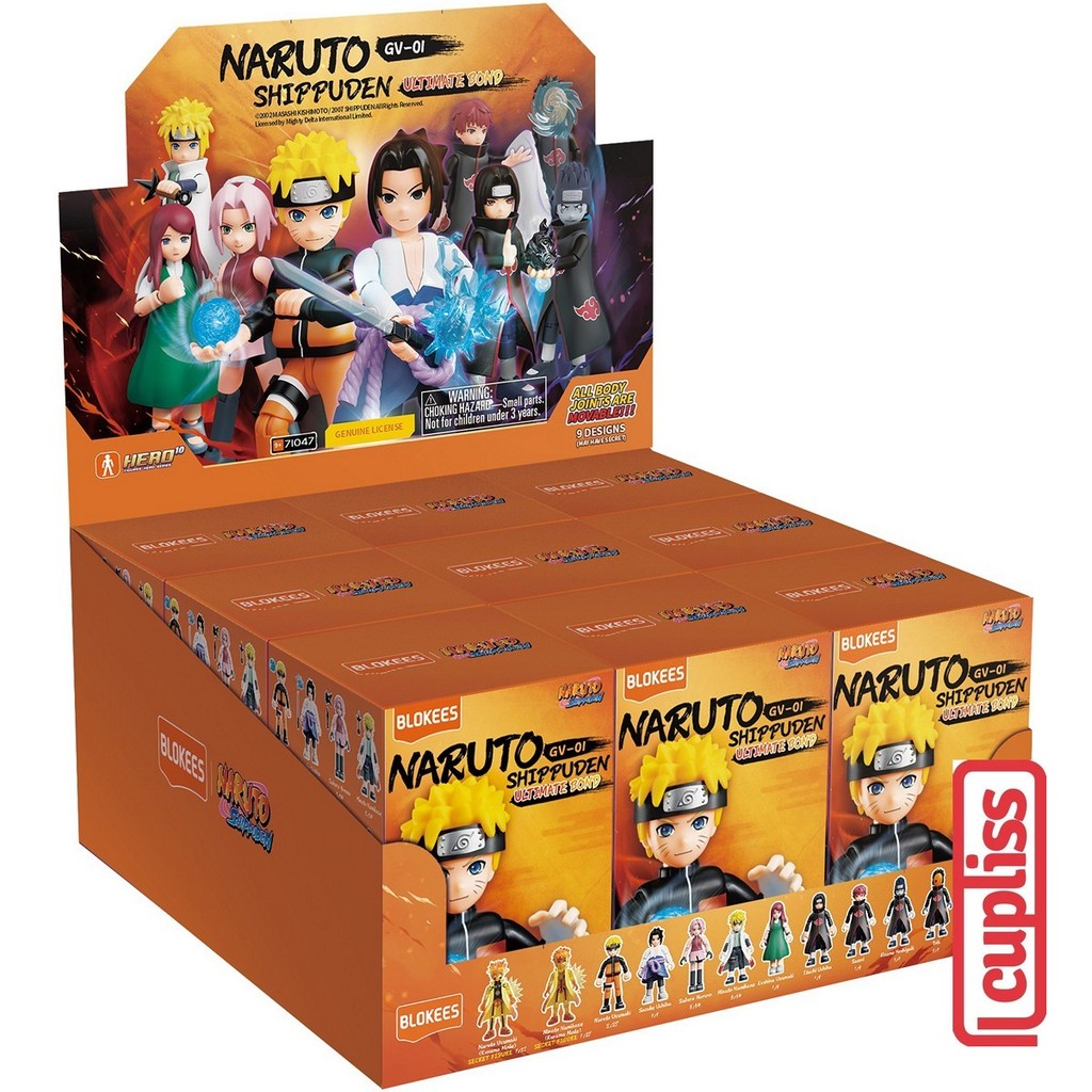 BLOKEES Original 71047 Mini Figures Naruto GV-01 Galaxy Version 01 ...