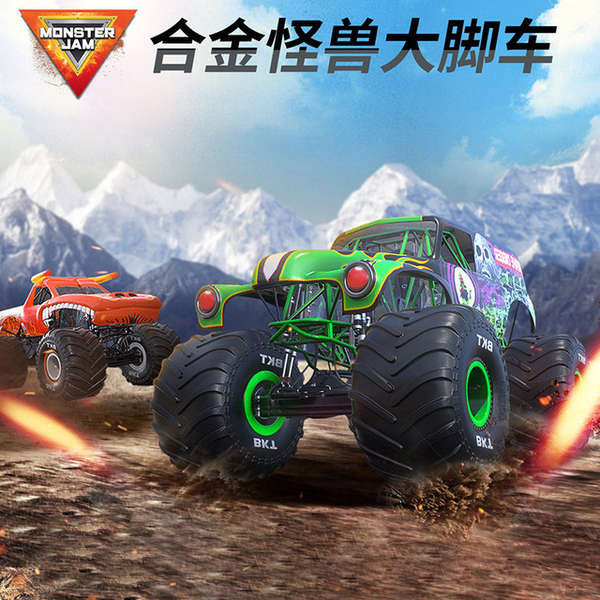 Monster Jam Monster Big Foot Children's Toy Alloy Car Model Simulation ...