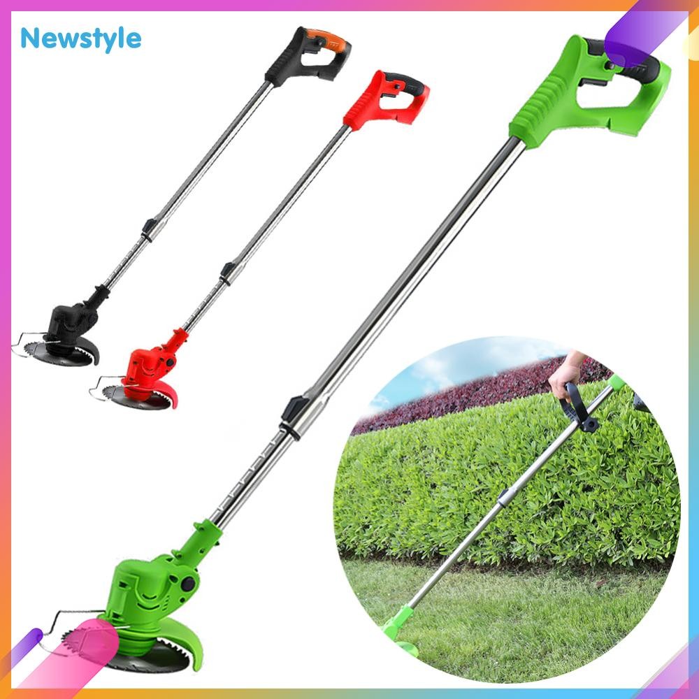 Foldable Adjustable Grass Trimmer Rechargeable Handheld Grass Cutting ...