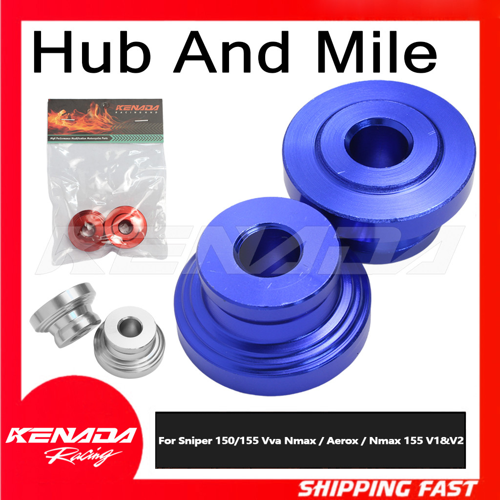 KENADA RACING Cnc Hub And Mile Sniper 150/155 Vva Nmax / Aerox / Nmax 155 V1&V2 | Shopee Philippines