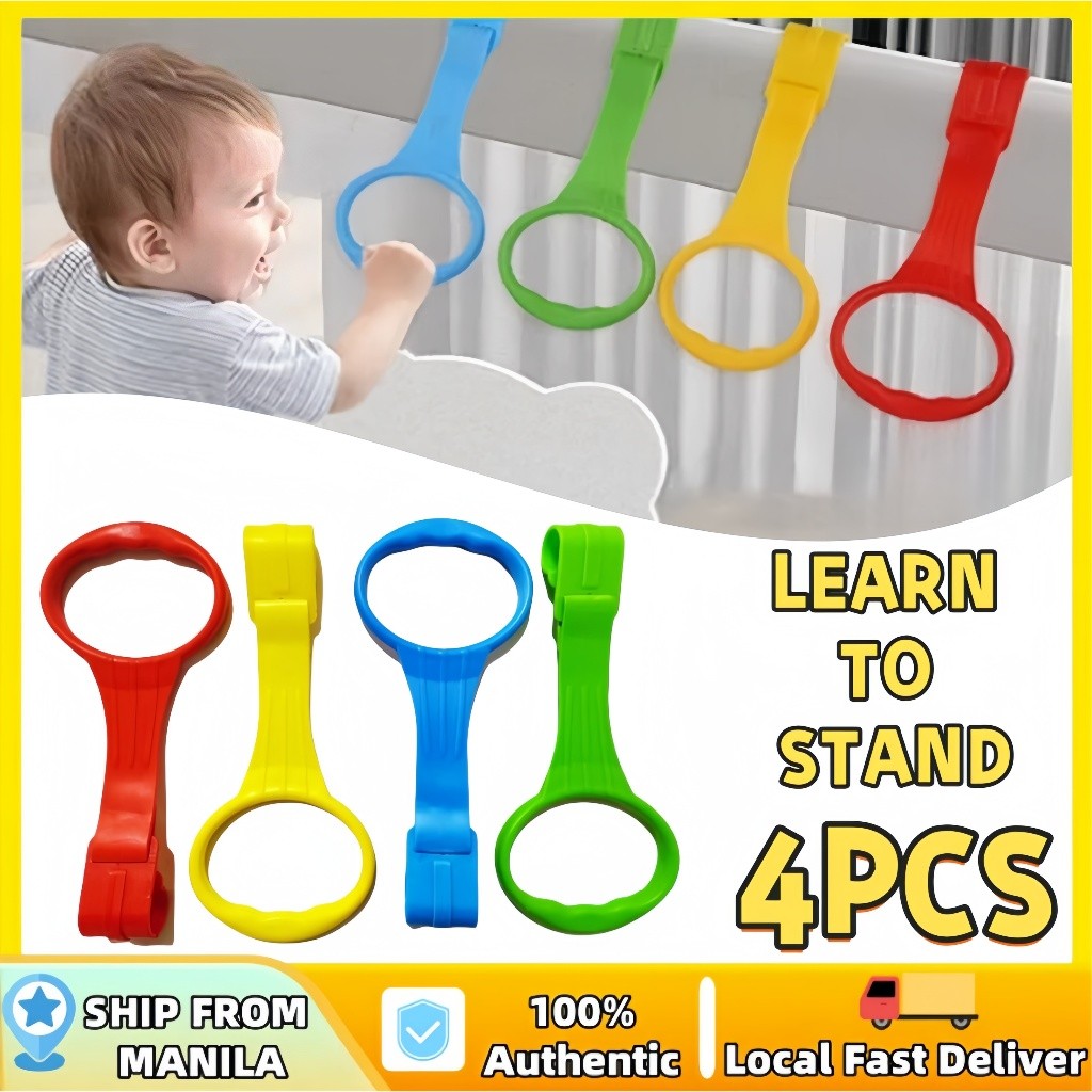 12Pcs Baby Crib Pull Rings/Baby Walking Training Rings/Baby Crib Pull ...