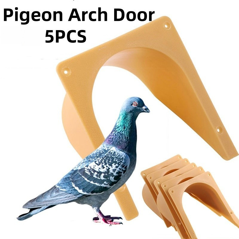 5Pcs Kalapati Care Pigeon Loft Trap Door Pigeon Door Bird Enter Plastic ...