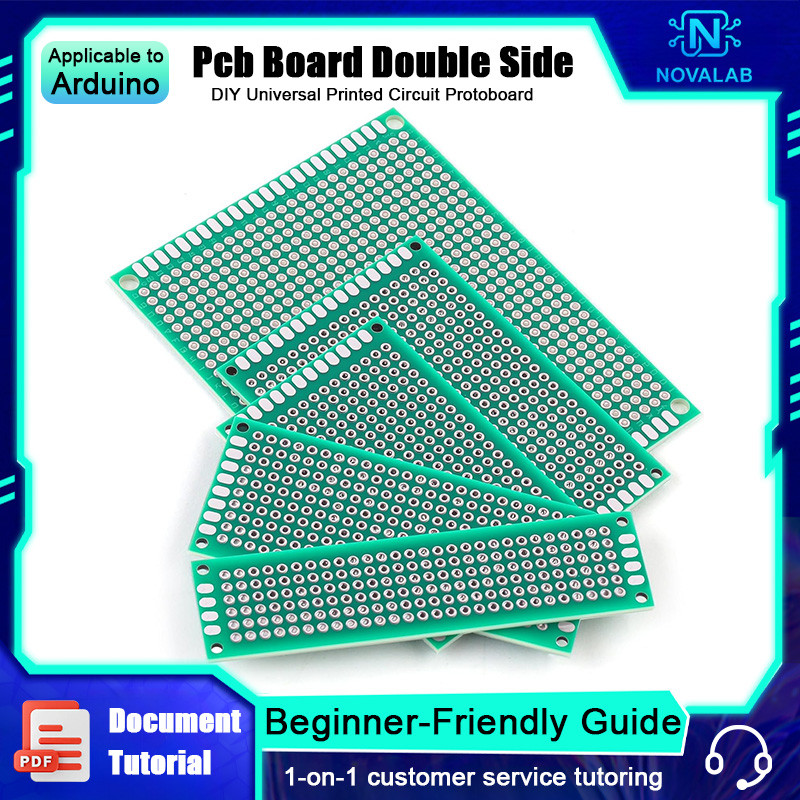 NovaLab Pcb Board Double Side Prototype DIY Universal Printed Circuit ...
