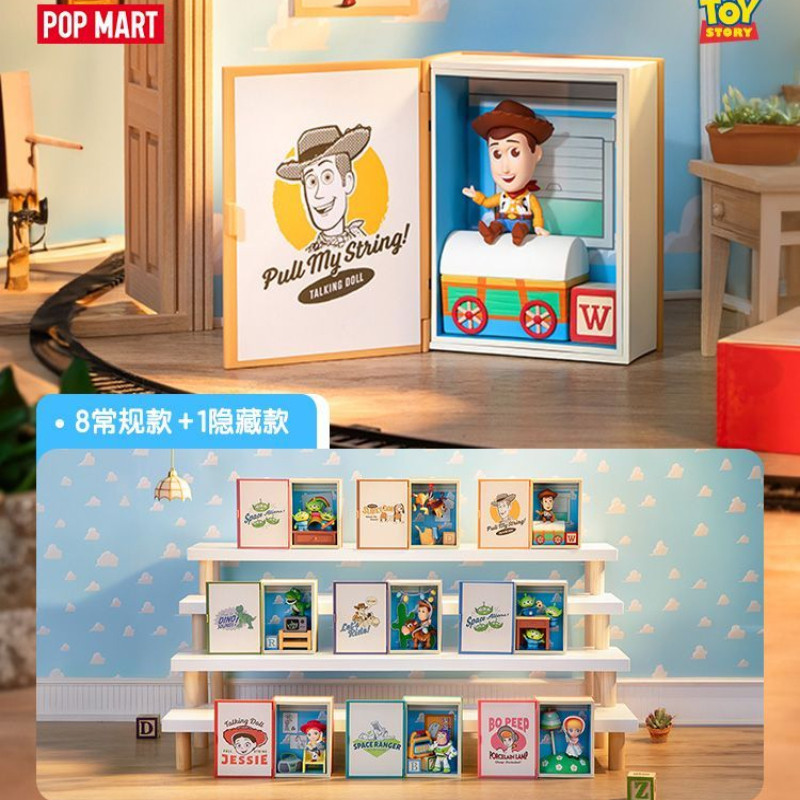 Genuine Pop Mart Disney Toy Story Andy's Room Blind Box Internet ...