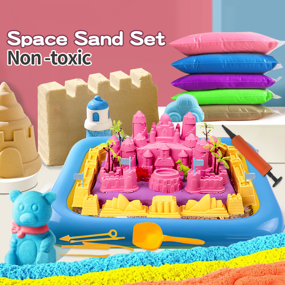 Mombaby 1Kg Sand Playset For Kids Beach KNs Sand Set With Pool Sand KNs ...