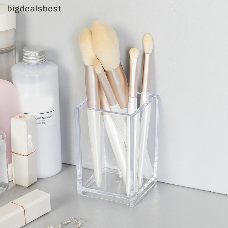 BDB Make Up Organizer Plastic Makeup Brush Pot Storage Acrylic For ...