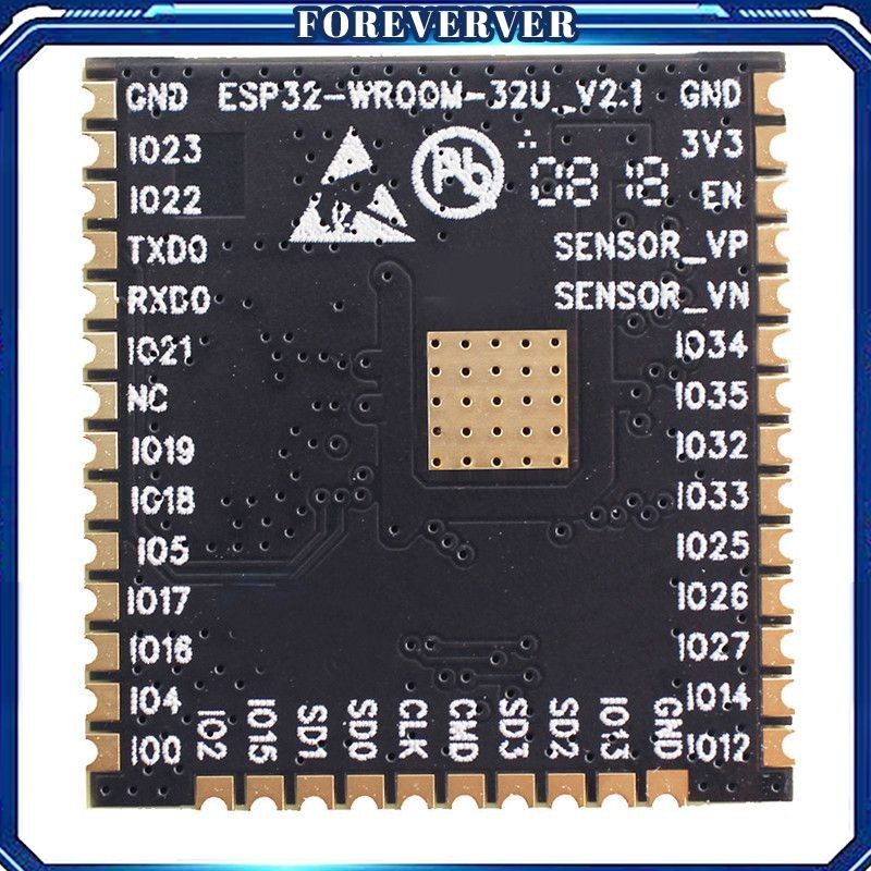 Esp32-wroom-32u Wireless Wifi+bluetooth Module Ipex Antenna fore | Shopee Philippines