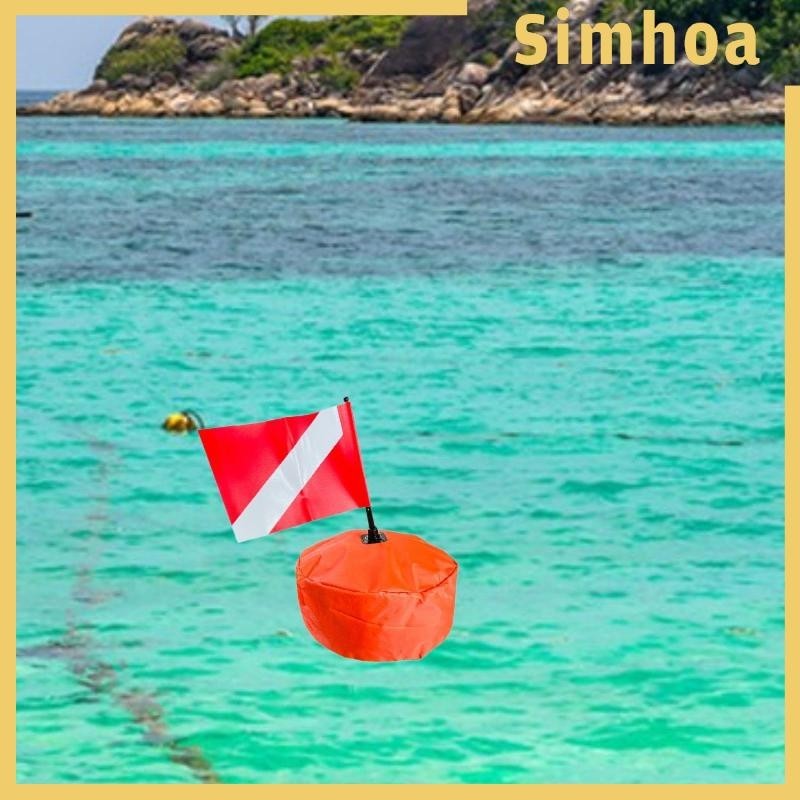 [SIMHOA] Diver below Ball Diving Float,Float Portable Inflatable Float ...