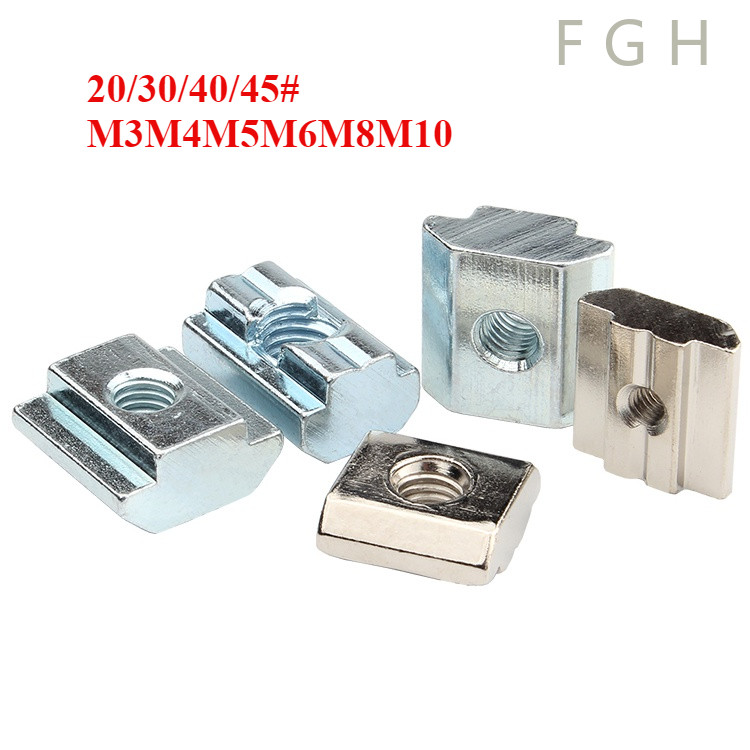 [FGHYX-1] European Standard Aluminum Profile Accessories T-Type Nut ...