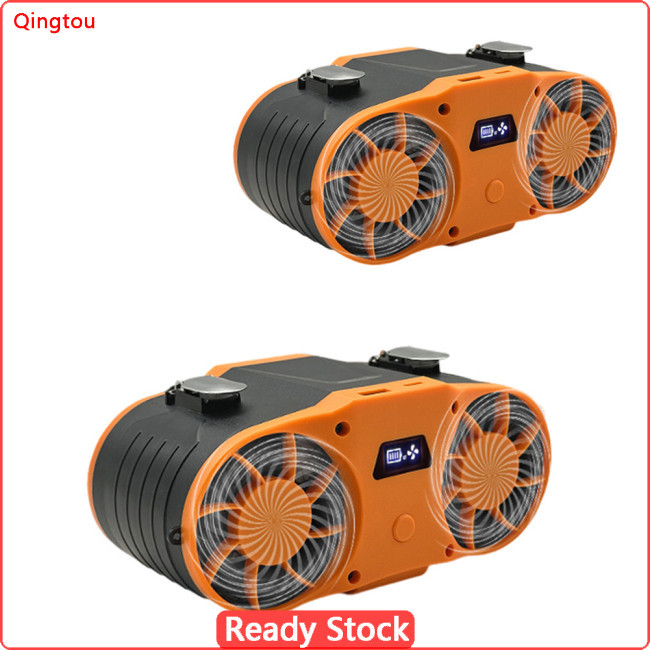 QTou Mini Waist Clip Fan With 4 Speeds, Portable Cool Clip Fan Under ...