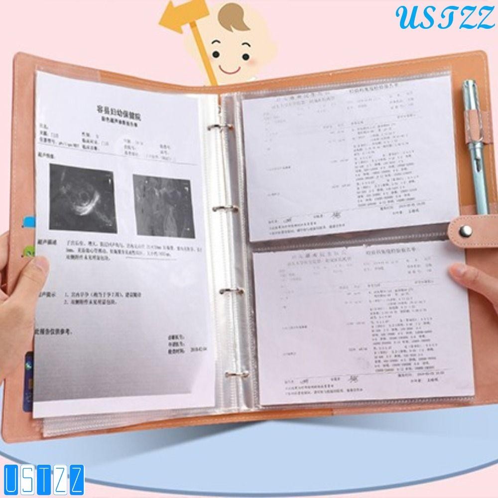 USTZZ Gravida Pregnancy Booklet Loose Leaf Exquisite Archive Collection ...