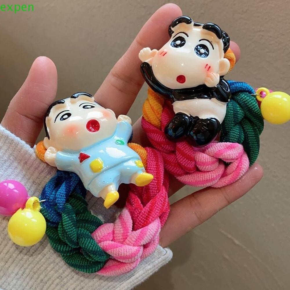 EXPEN Cartoon Doll Hair Rope, Weave Rope Ball Beads Twist Rope ...